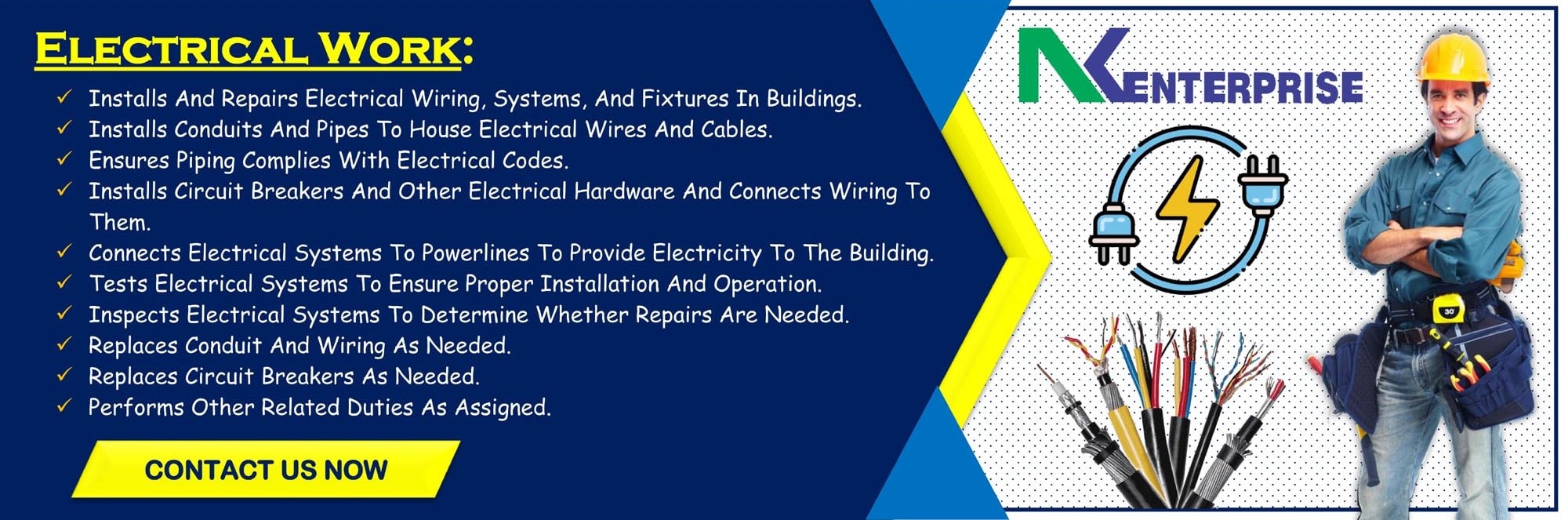Electrical Work – NK Enterprise Kolkata